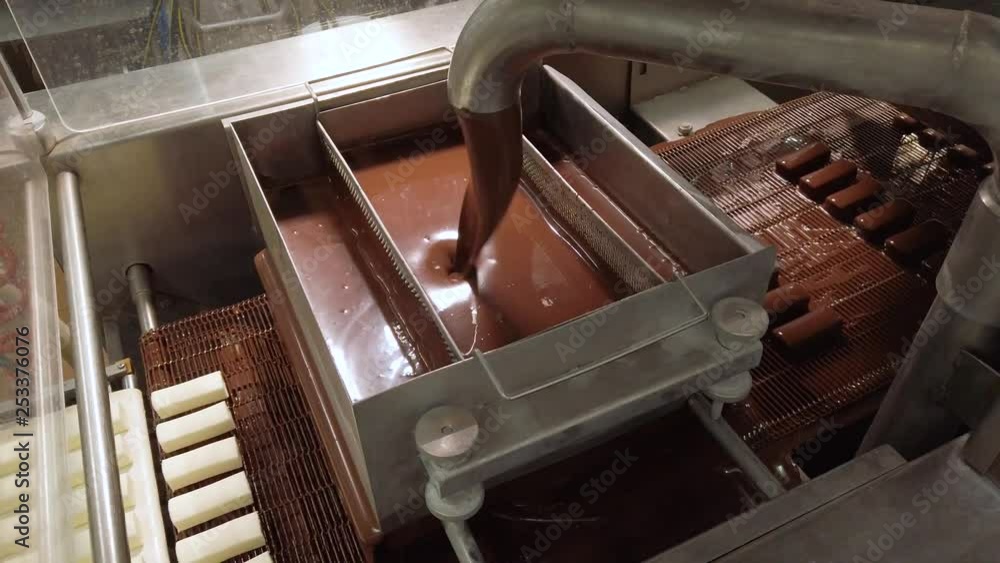 Milk Canning Plant. Manufacturing of Glazed Sweet Curd Bars and Wafer ...