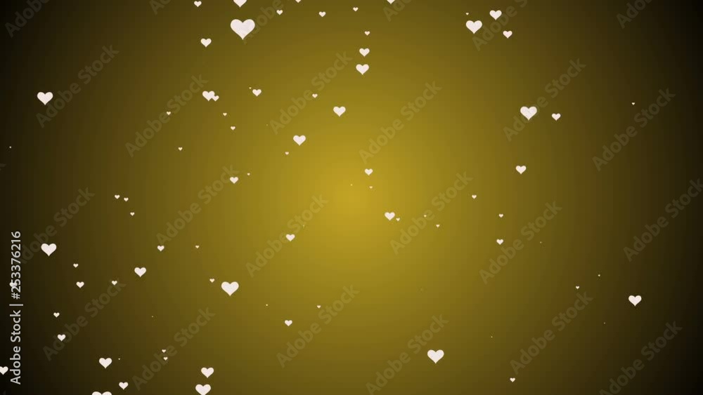 Valentines day hearts love romantic backdrop animation motion graphic ...