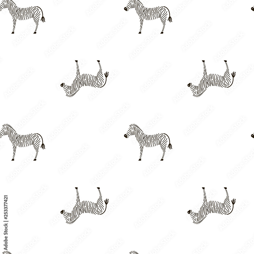 Its A Girl Zebra Banner