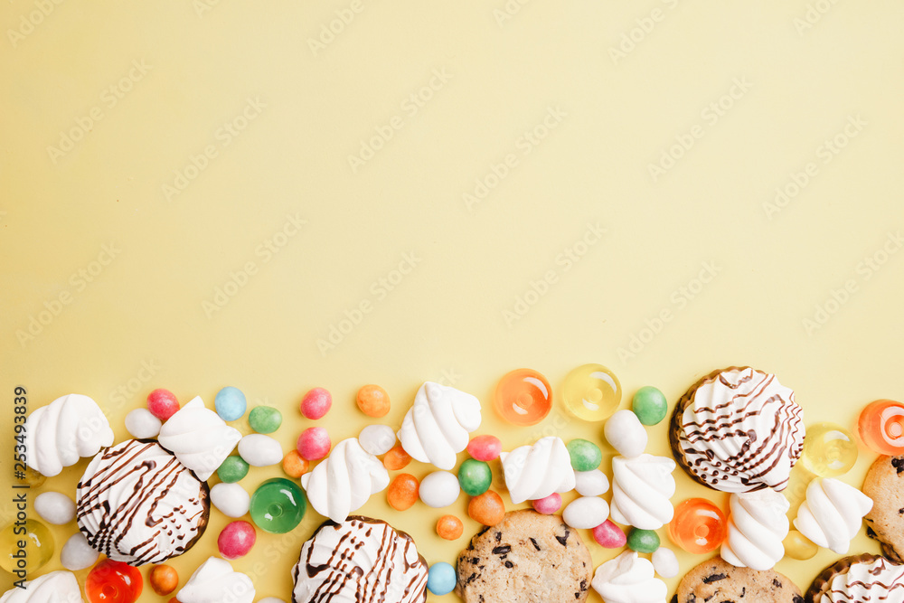 Lollipop Candy Background