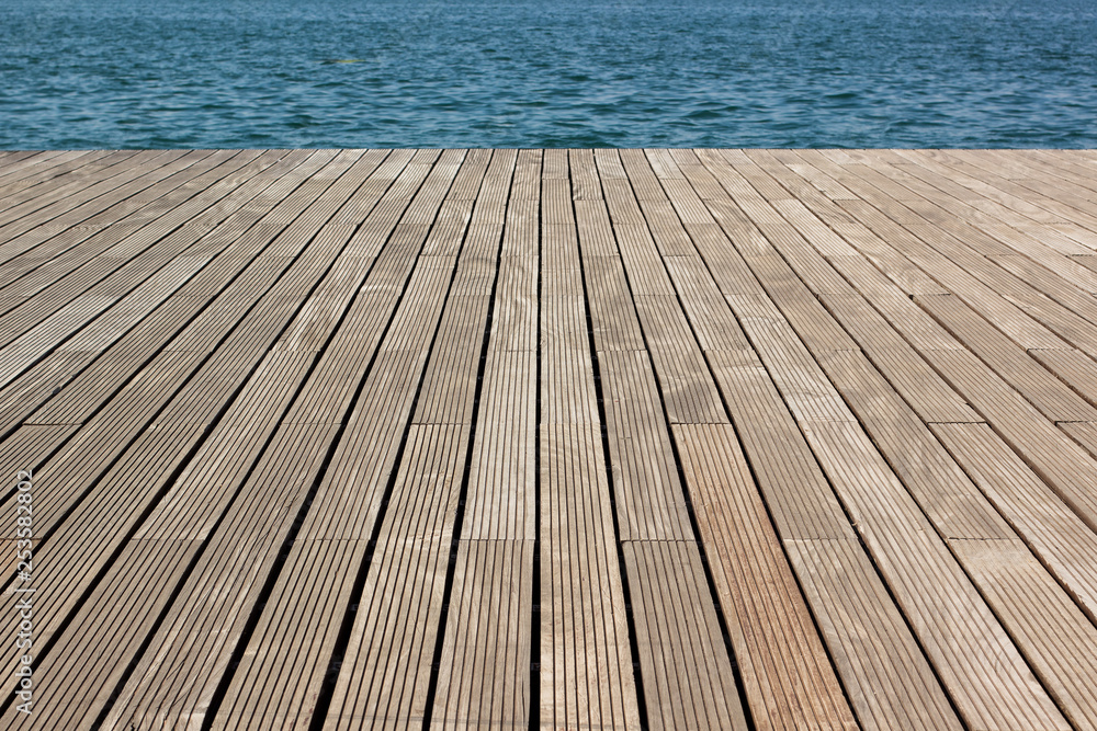 simple background pattern concept surface of wooden deck floor ...