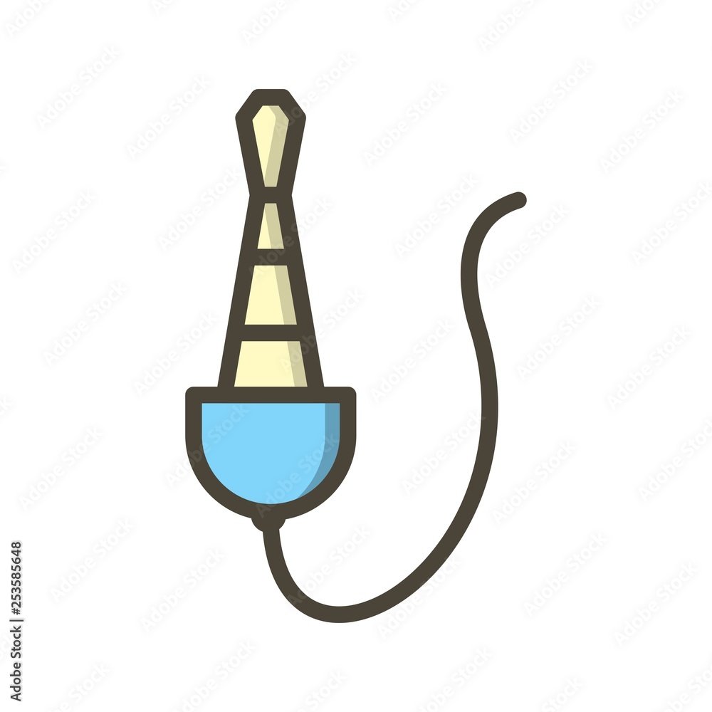 Illustration Cable Cord Icon Stock Illustration | Adobe Stock