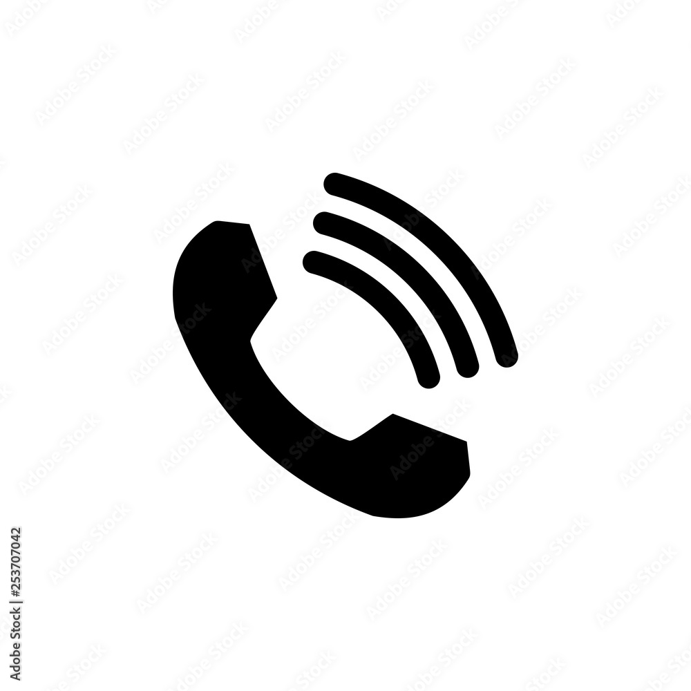 Telephone Symbol Vector