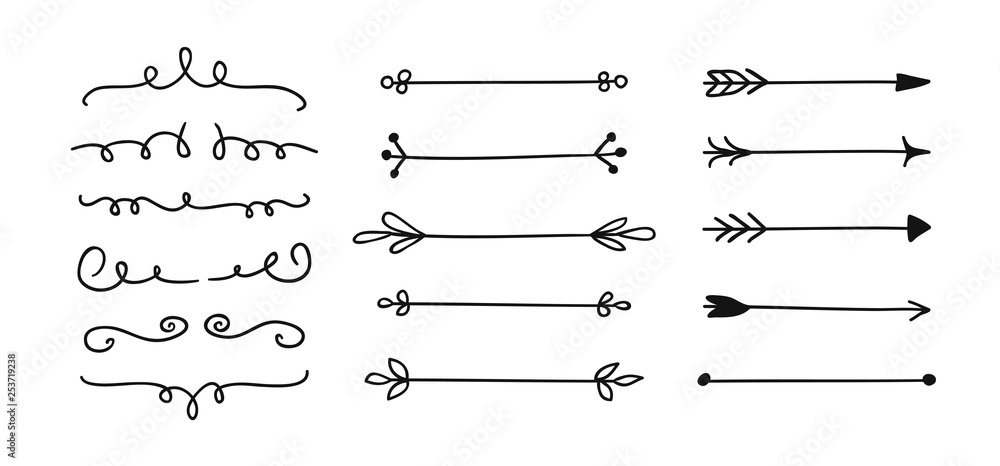 Black And White Pencil Border