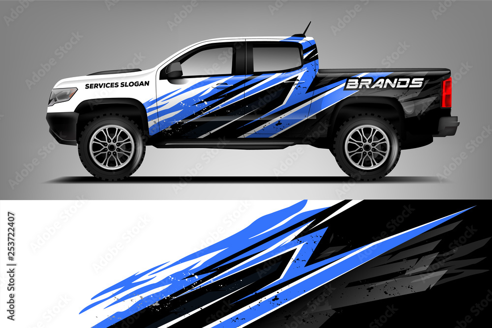 Company Truck wrap design. Custom livery wrap design for Company truck ...