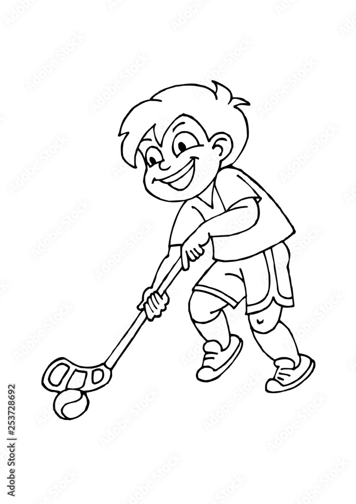 Playing Sports Clipart Black And White at Austin Bavister blog