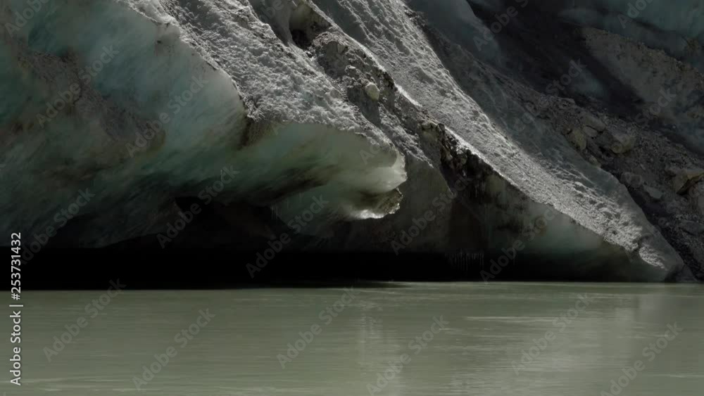 Melting of Gangotri Glacier, Gangotri to Gaumukh Trek.Gangotri-Gaumukh ...