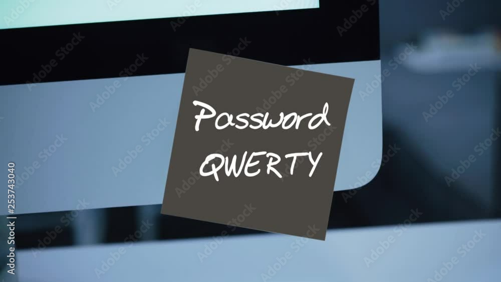 Simple, easy password. Qwerty. 1234567. Computer security. Account ...