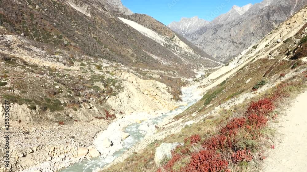 Gaumukh Trek View Gaumukh glacier is the source of Bhagirathi held in ...