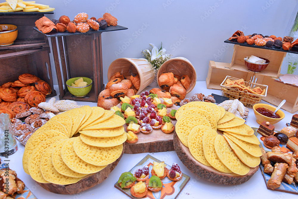 Moroccan biscuits are served with tea. Moroccan biscuits are offered at ...