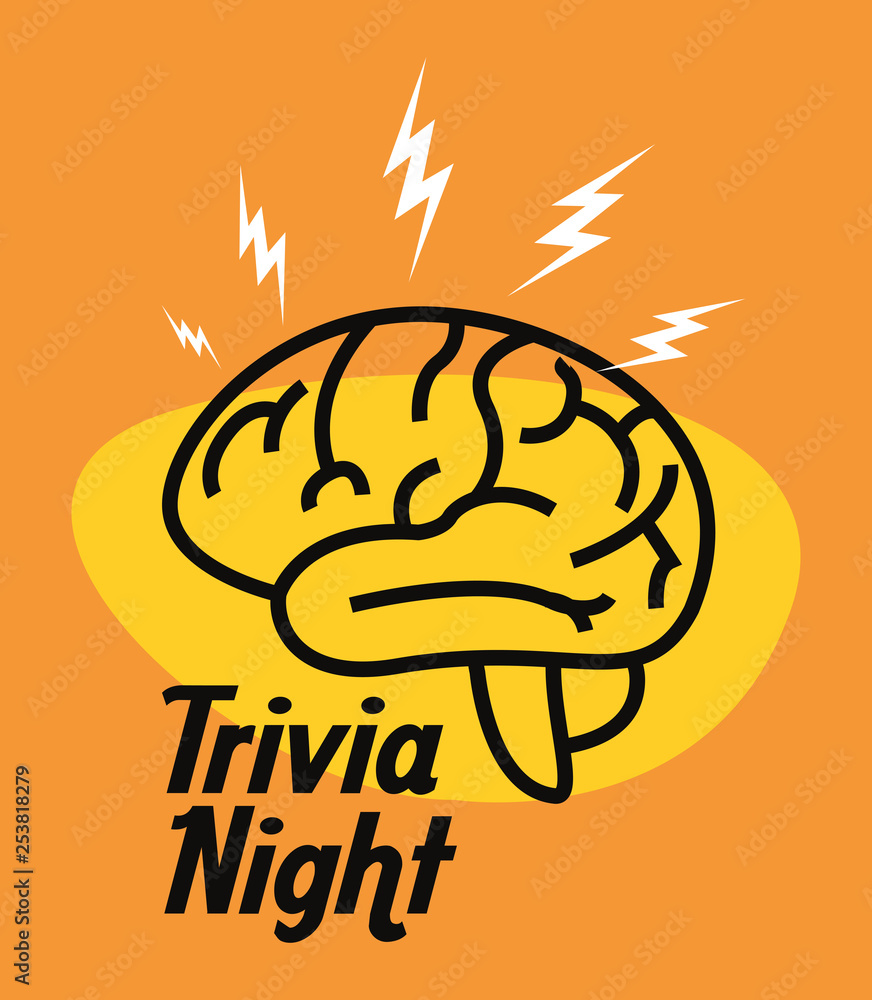 trivia night design Stock Vector | Adobe Stock