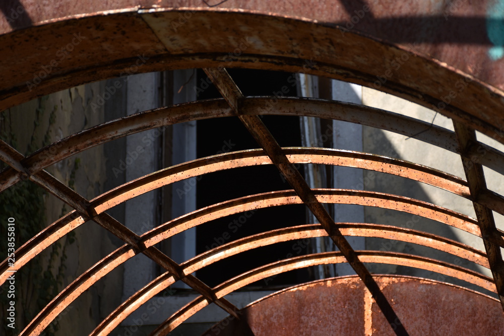 Hotel, Triest, Obelisco, Italien, geschlossen, gesperrt, verlassen ...