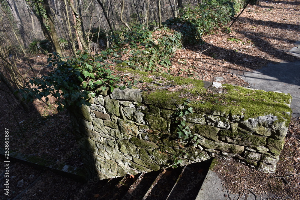 Hotel, Triest, Obelisco, Italien, geschlossen, gesperrt, verlassen ...