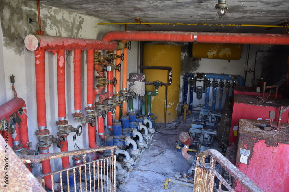 Hotel, Triest, Obelisco, Italien, geschlossen, gesperrt, verlassen ...