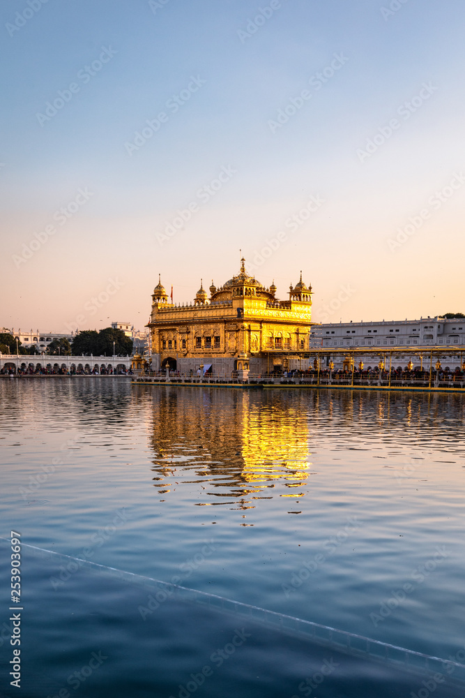 Golden Temple At Morning