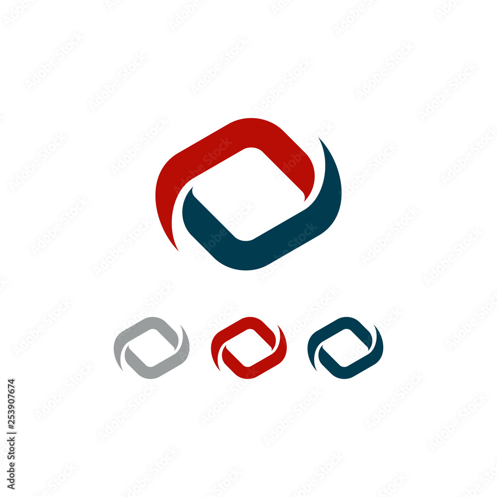 square balance company logo Stock Vector | Adobe Stock