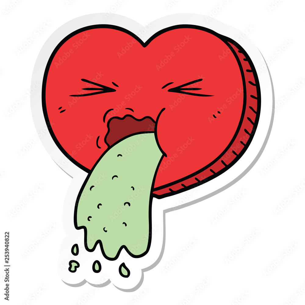 Sick Heart Clipart