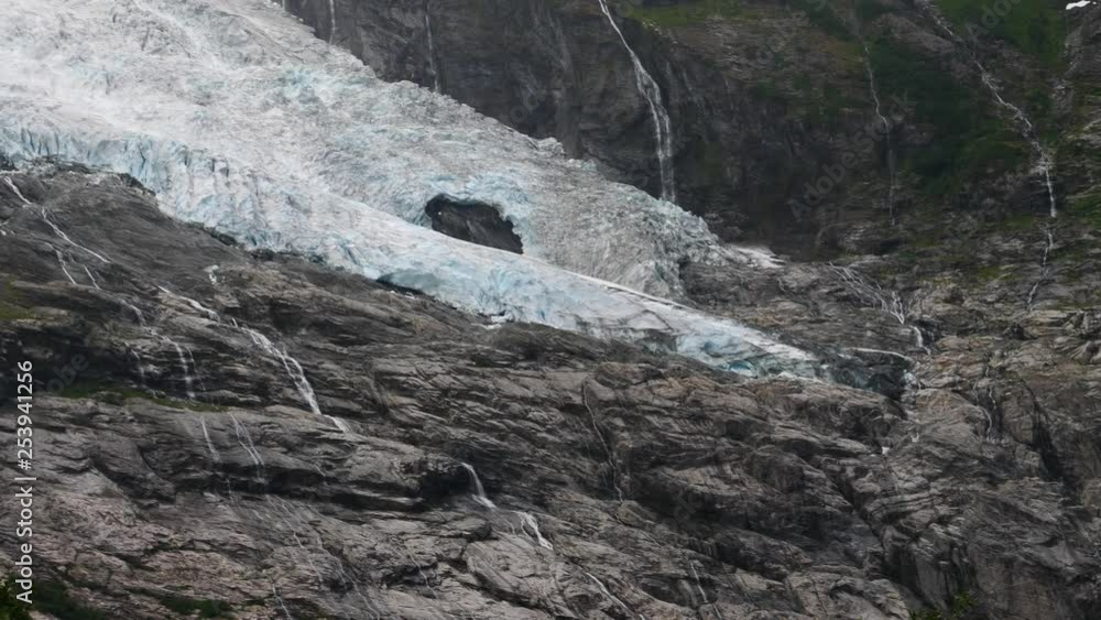 Boyabreen Glacier in Fjaerland area, Sogndal Municipality in Sogn og ...