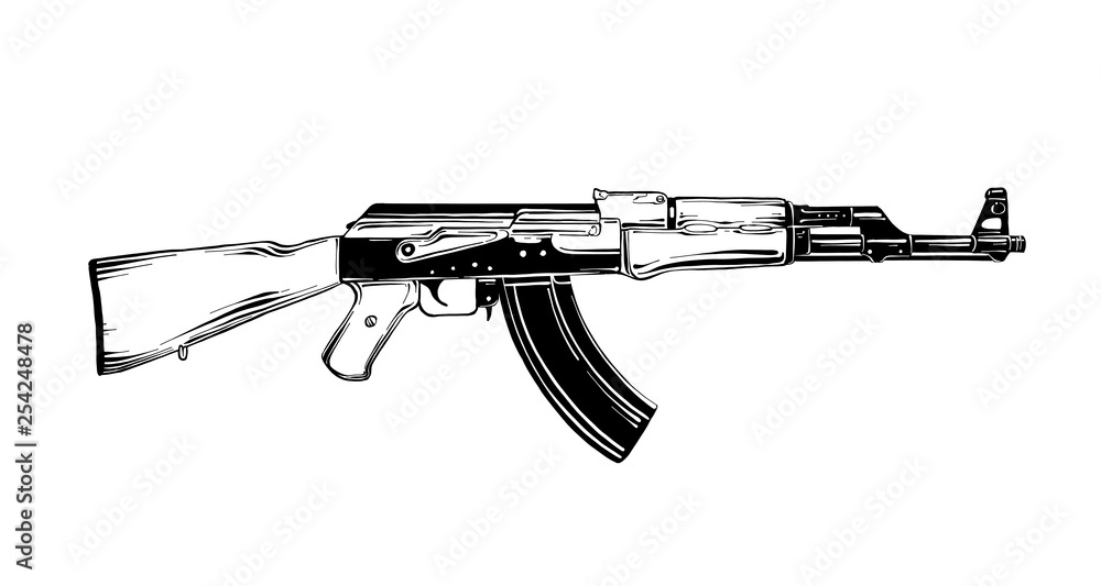 Vector engraved style illustration for posters, decoration and print ...