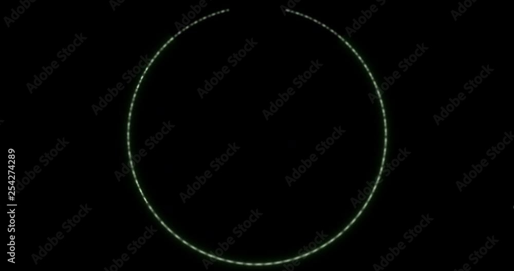 Digital audio waveform. Computer generated animation. Distorted into a ...