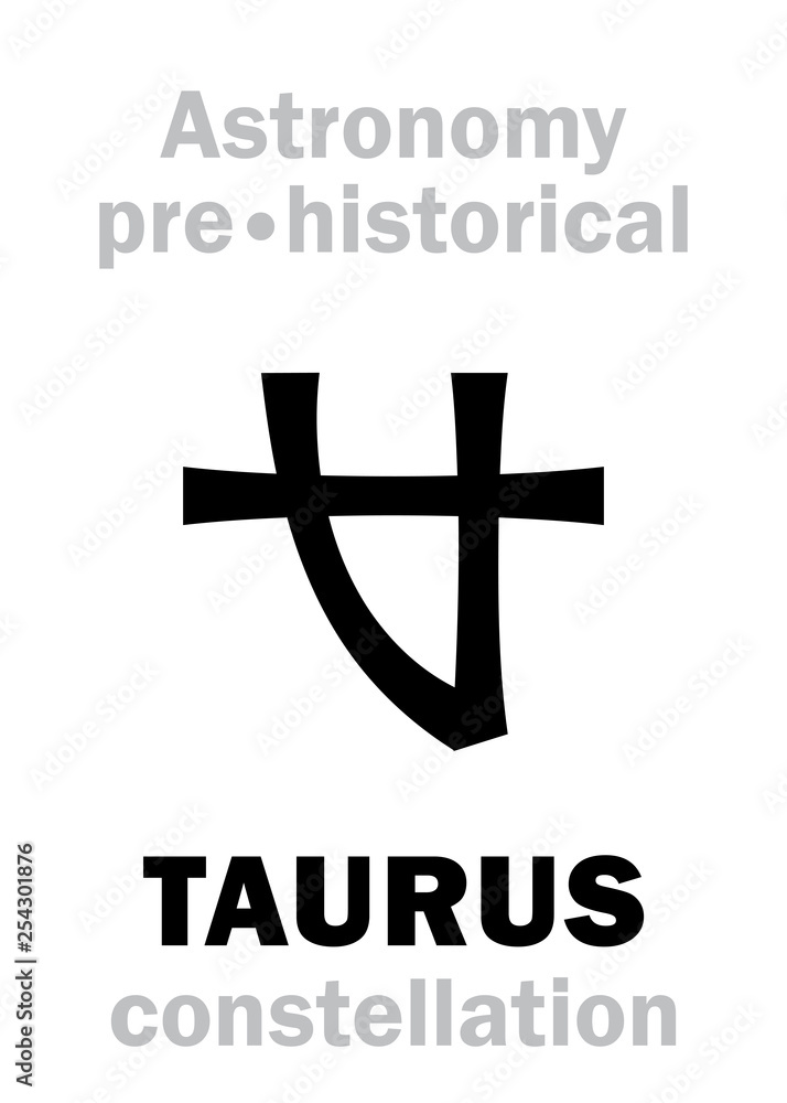 Astrology Alphabet: TAURUS (The Divine Bull / The Plougher), one of the ...