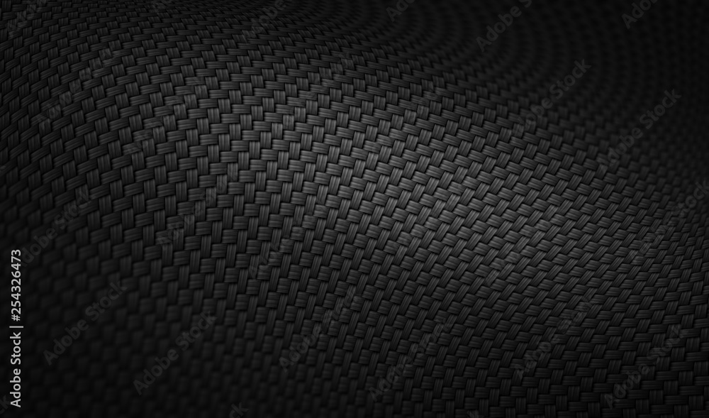 Realistic illustration of a carbon texture Stock Illustration | Adobe Stock