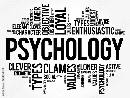Psychology Word Art