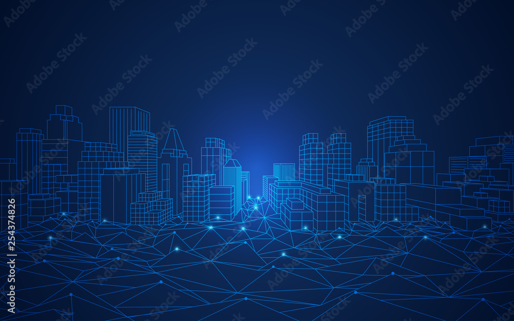 smart city Stock Vector | Adobe Stock