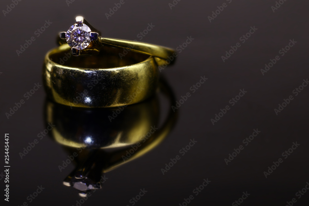 Simple Antique Rings