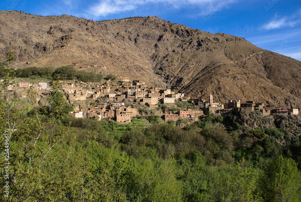 Maroko Atlas Wysoki. Afryka Stock Photo | Adobe Stock