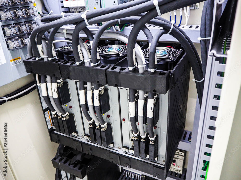 Power supply module for source power to control systems in power plant ...