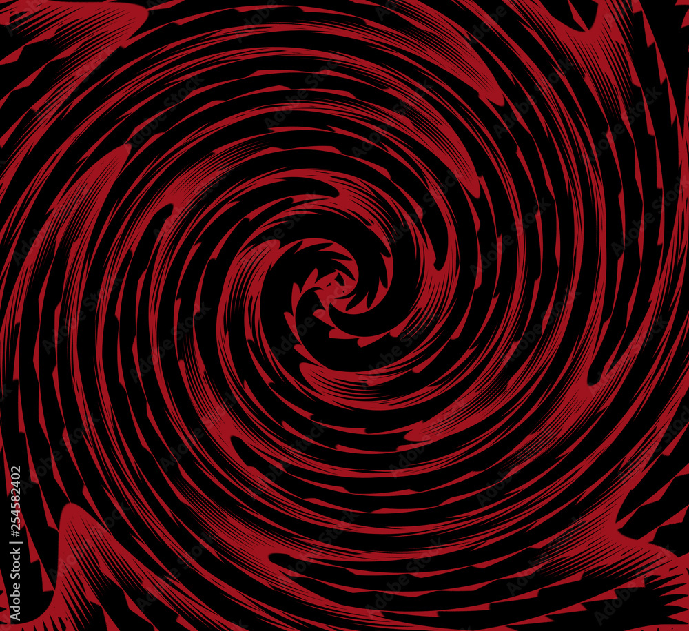 Dark Red Swirl Background