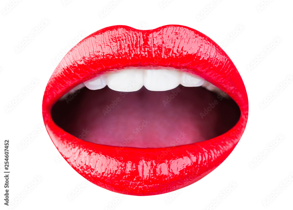 Very Red Lips