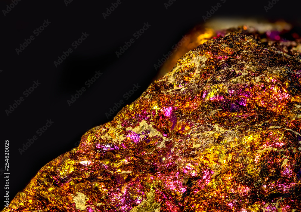 colorful copper gemstone shining background closeup Stock Photo | Adobe ...