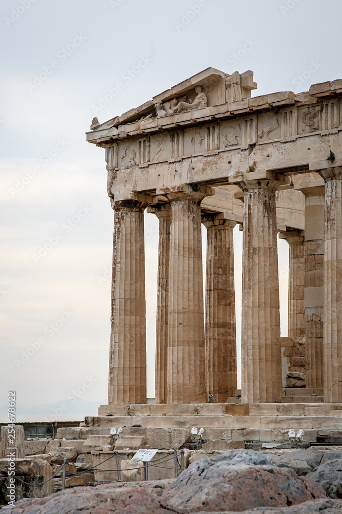Photo & Art Print Typical Ancient Greek Columns Destroyed by Time ...