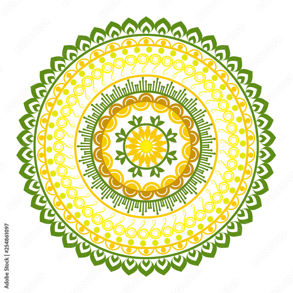 Simple Hindu Mandala