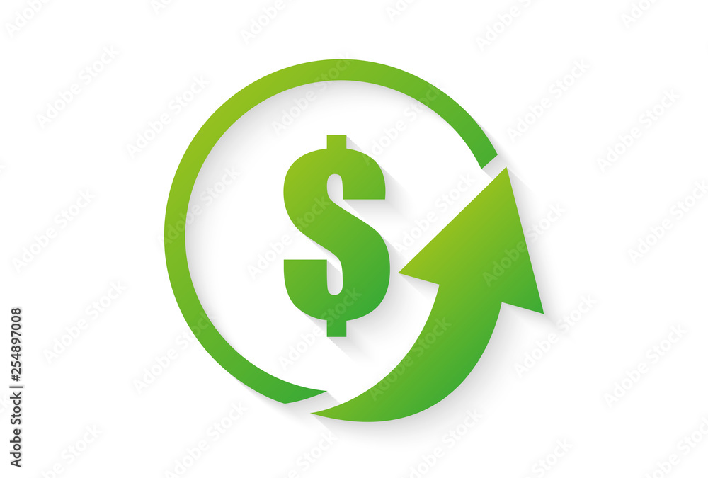 Vetor de Cost symbol icon. Vector symbol do Stock | Adobe Stock