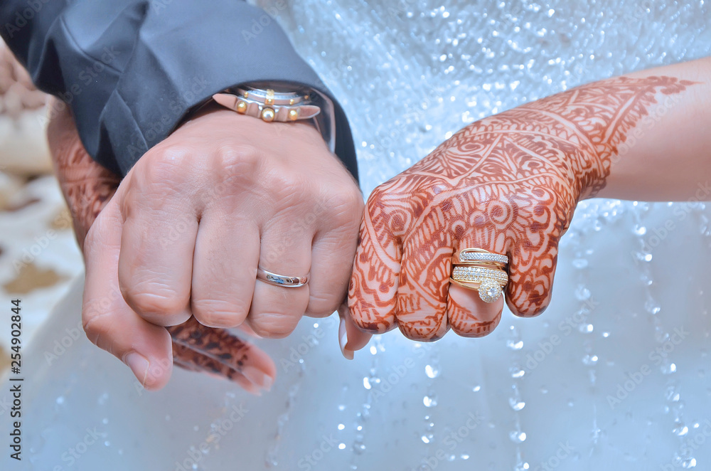 Wedding Moroccan Henna Stock Photo | Adobe Stock
