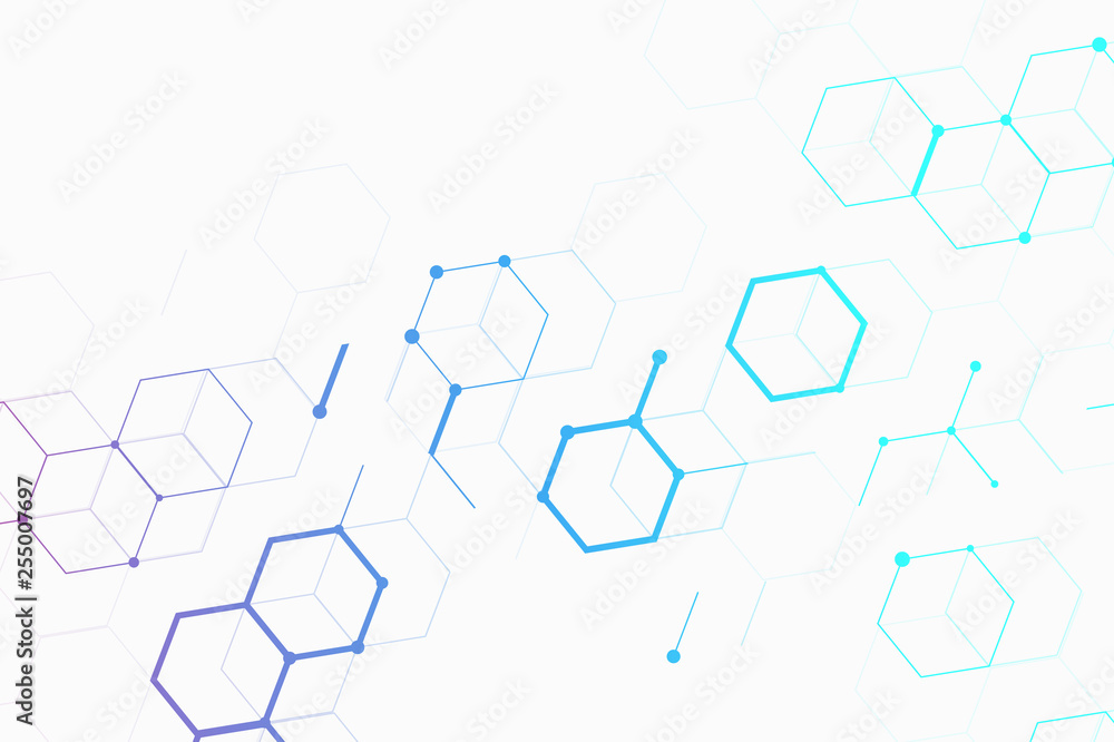 Abstract molecules design. Molecular structure and communication ...