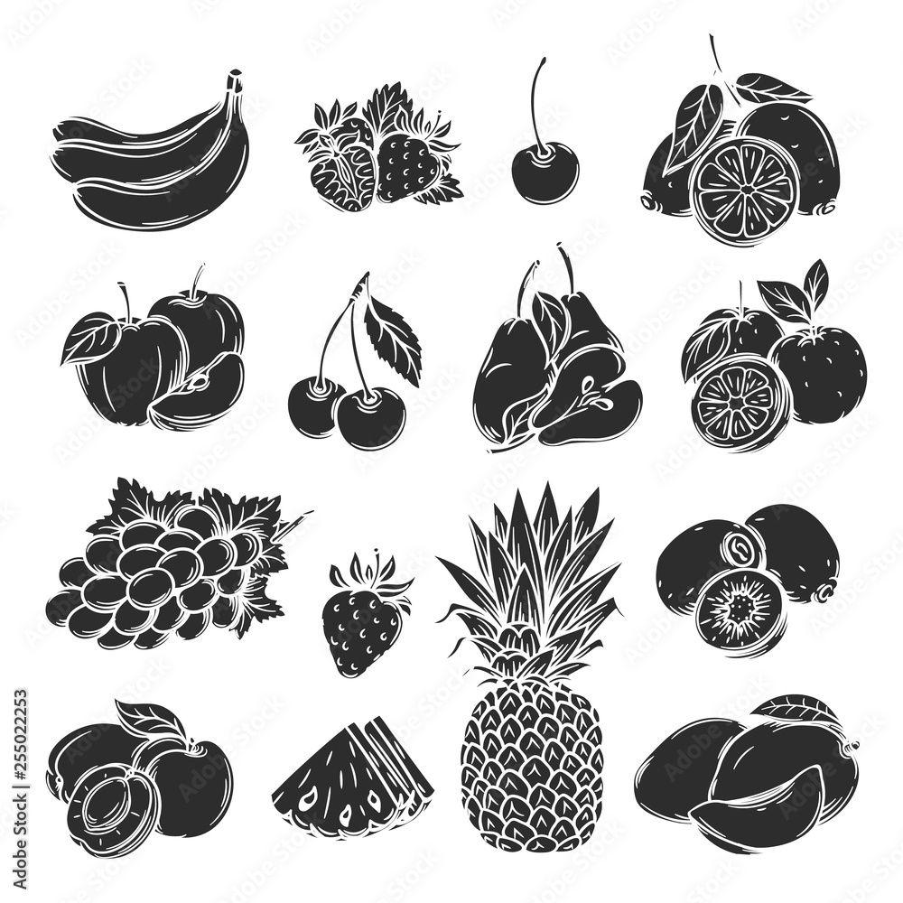 Fruit Silhouette