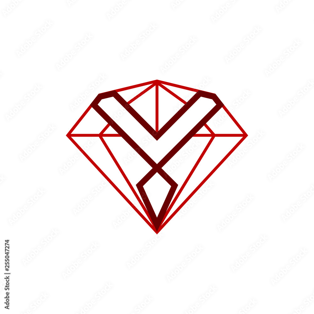 Red Diamond Logo Starting With A