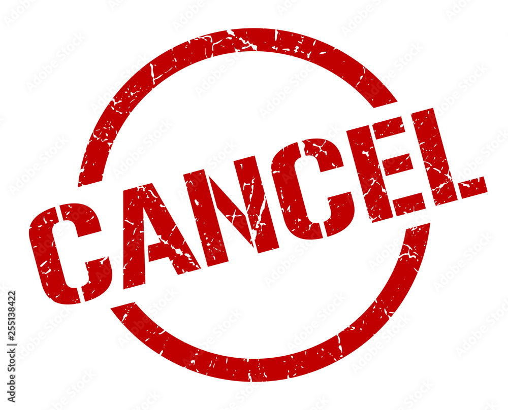 cancel stamp Stock Vector | Adobe Stock