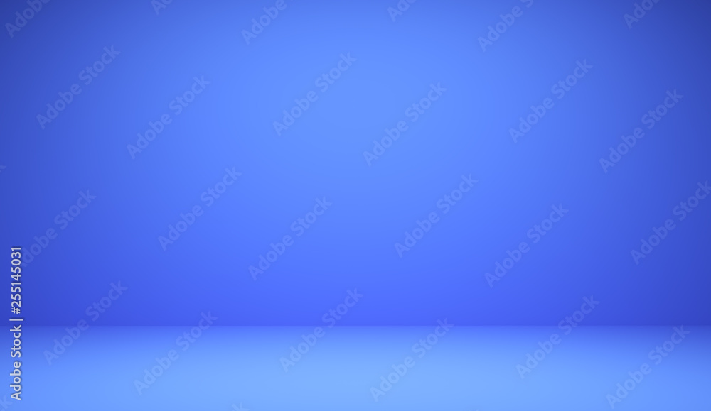 Abstract luxury blue gradient background used for display product ad ...