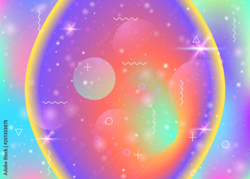 Universe background with galaxy and cosmos shapes and star dust. 3d ...