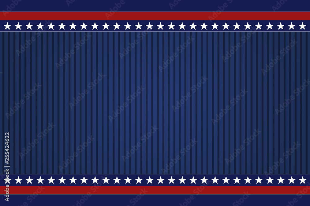 Blue USA background Stock Illustration | Adobe Stock