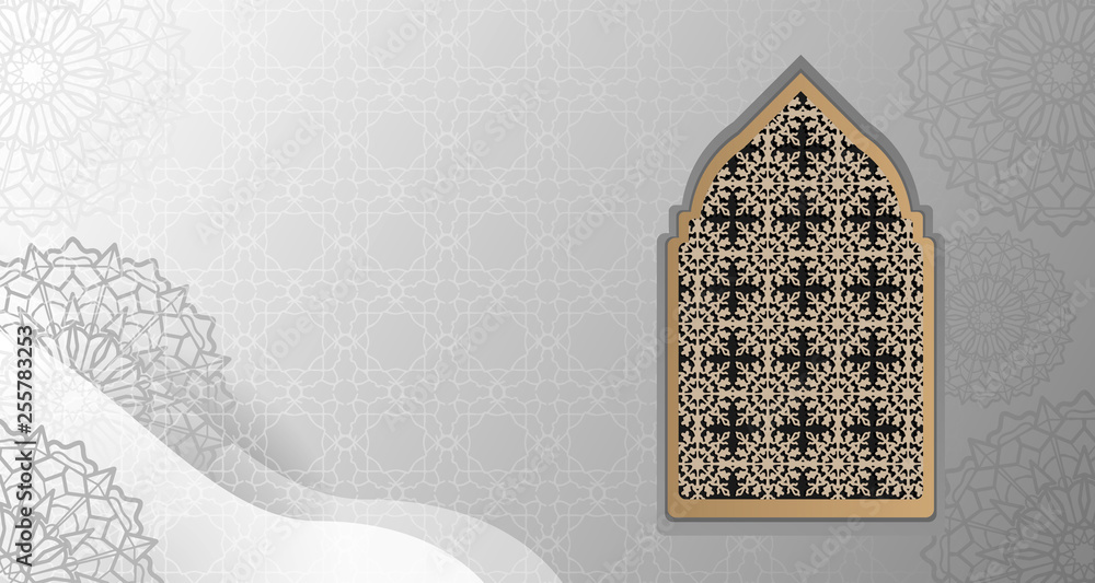 background islamic designer design template Stock Vector | Adobe Stock