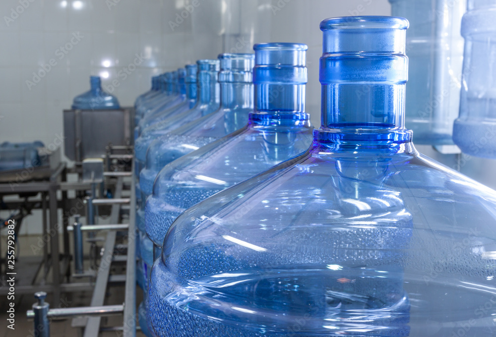 Water bottling line for processing and bottling pure spring water into ...