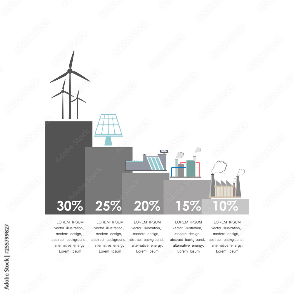 alternative power sources energy types infographics renewable energy ...