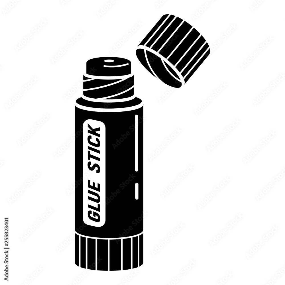 Glue stick icon. Simple illustration of glue stick vector icon for web design isolated on white ...
