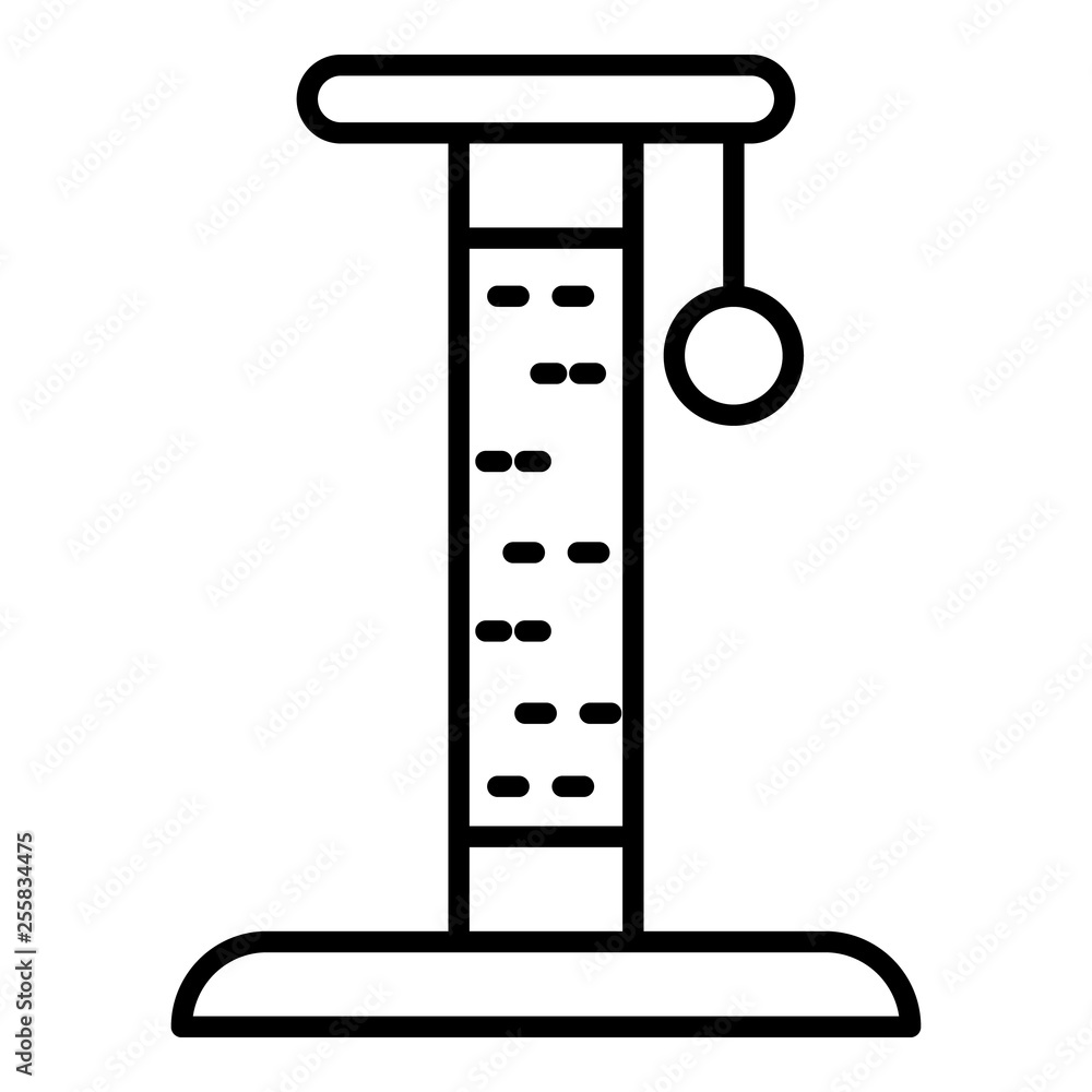 Cat tower play icon. Outline cat tower play vector icon for web design ...